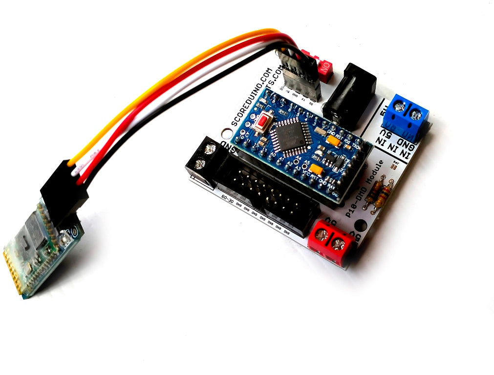 Clone Arduino Pro Mini based Scoreduino DMD P10 module for 27 types of– BUILDCIRCUITS