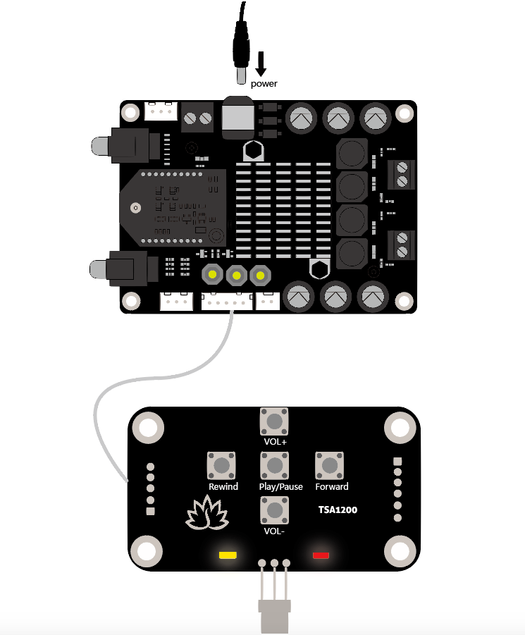 How to pair the remote with TSA1200– BUILDCIRCUITS