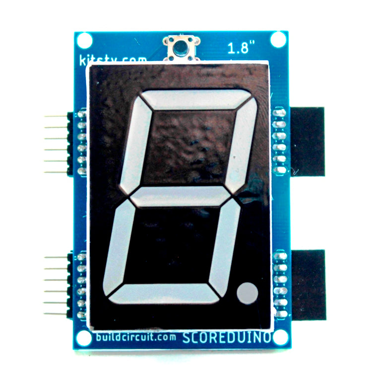 1.8″ Common Anode Seven Segment Display Driver– BUILDCIRCUITS