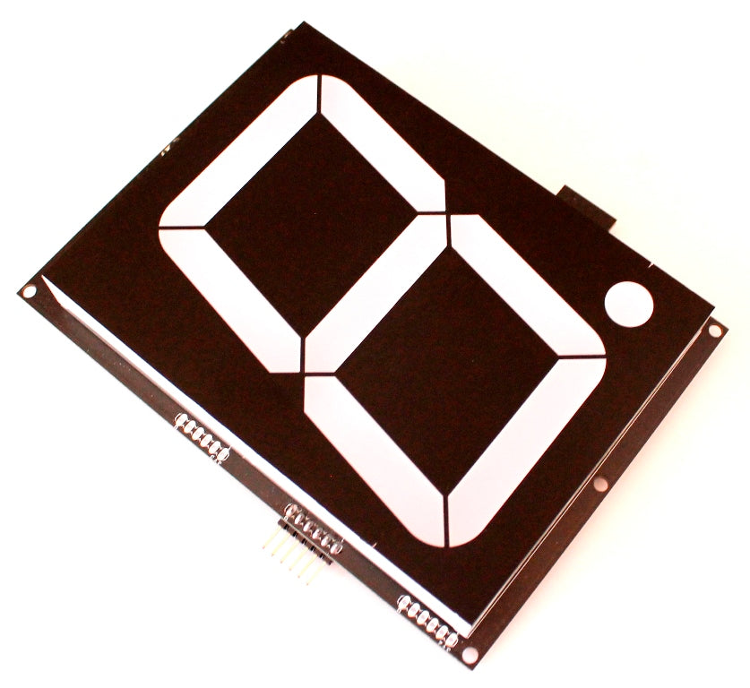 4″ Common Anode Seven Segment Display Driver– BUILDCIRCUITS