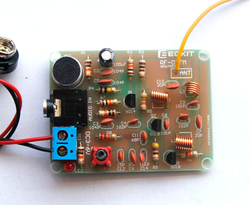 Build Your Own Long-Range FM Transmitter: DIY Project with 3 Transisto ...