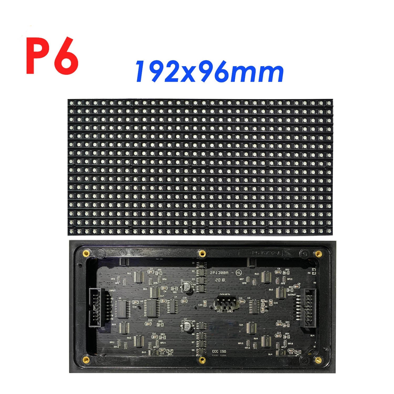 P6 Rgb Led Matrix Panel 16x32 For Arduino Uno And Arduino Mega 6mm