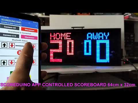 DIY table tennis digital scoreboard module- 64cmx32cm– BUILDCIRCUITS