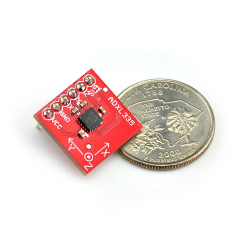 Triple Axis Accelerometer ADXL335– BUILDCIRCUITS