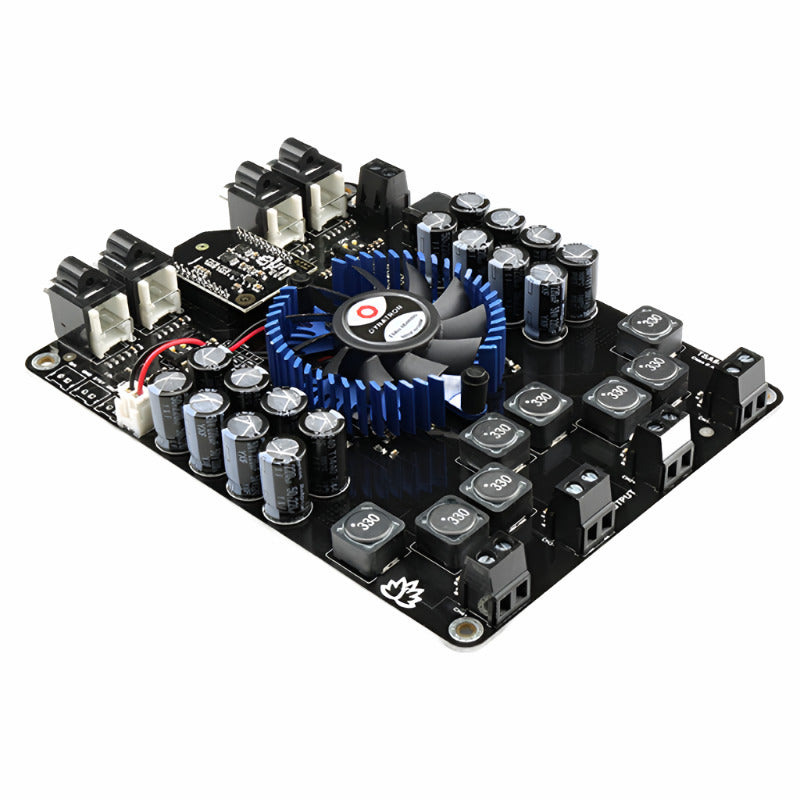 4 x 100W Class D Bluetooth Audio Amplifier Board - TSA8498– BUILDCIRCUITS