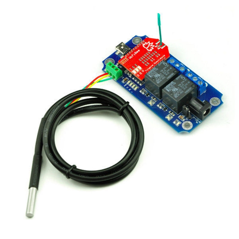 TOSR02-T - 2 Channel Smartphone Relay Wi-Fi Remote Control Kit with DS ...