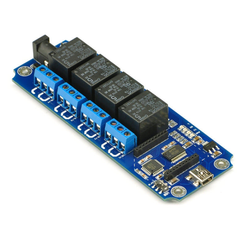 TOSR04 - 4 Channel USB/Wireless 5V Relay Module– BUILDCIRCUITS