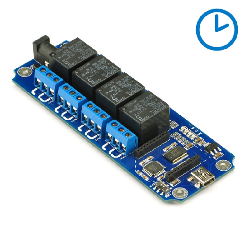 TOSR04-D - 4 Channel USB/Wireless 5V Timer Relay Module– BUILDCIRCUITS